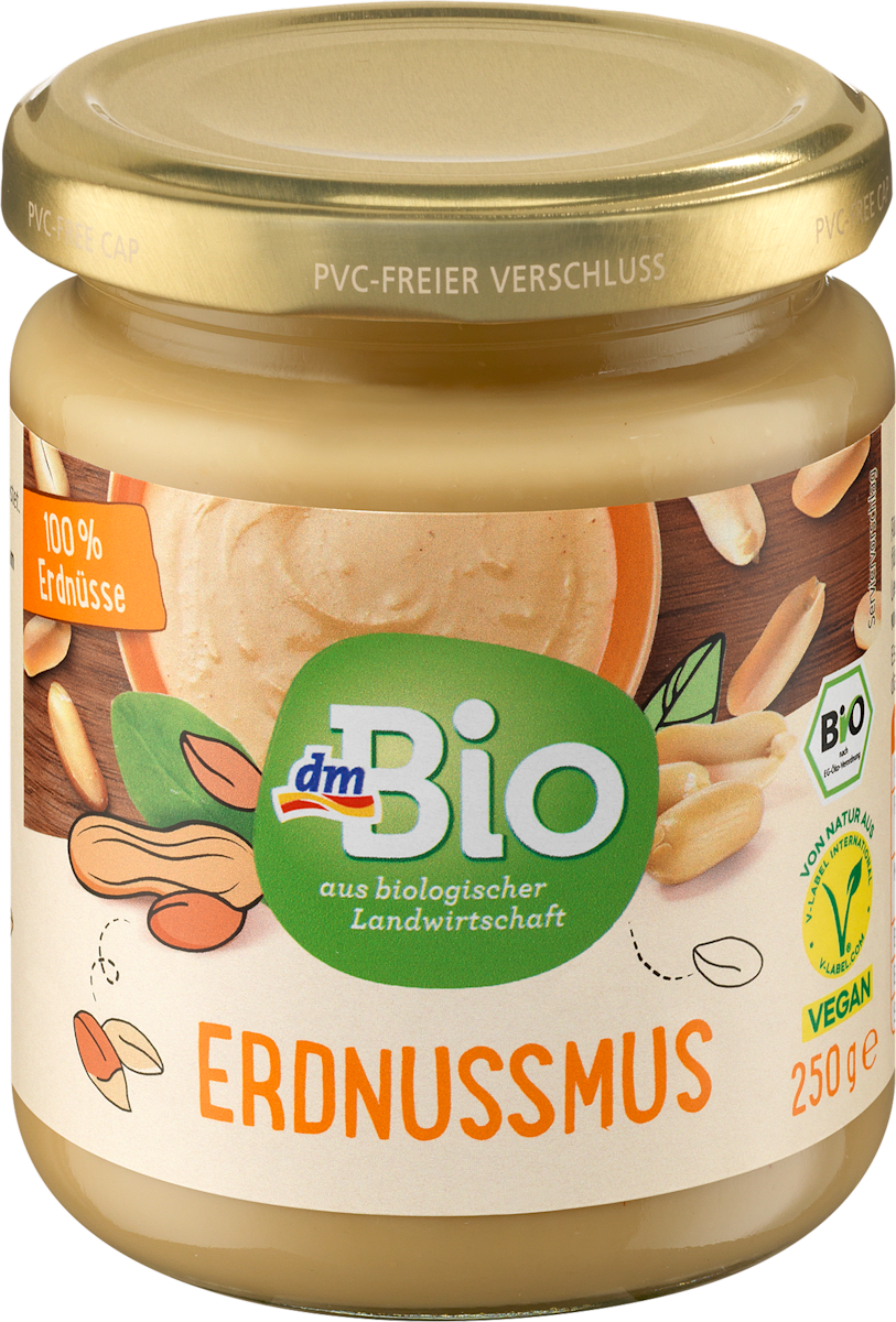 dmBio Bio földimogyorókrém, 250 g | dm.hu