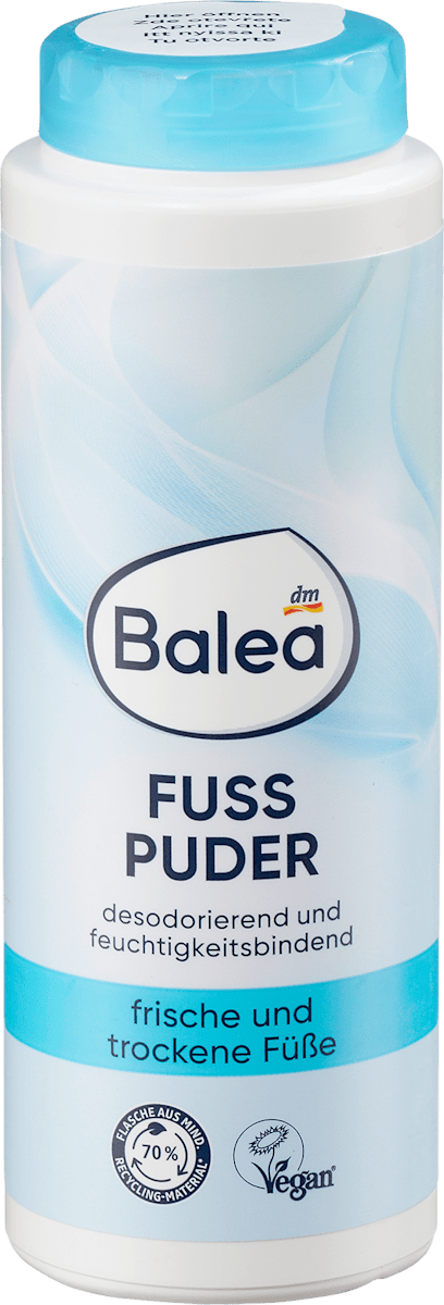 Balea Talco deodorante per piedi, 100 g | dm Italia