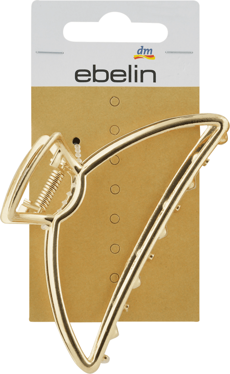 ebelin Štipec do vlasov kovový, veľký - zlatý, 1 ks | mojadm.sk