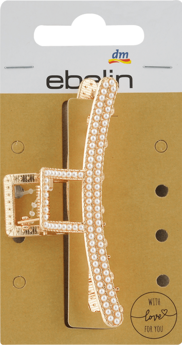 ebelin Štipec do vlasov, kovový s perlami, 1 ks | mojadm.sk