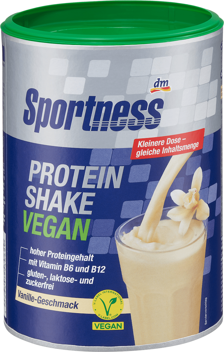 Sportness Proteinski vegan shake - vanilija, 300 g | dm Bosna i Hercegovina