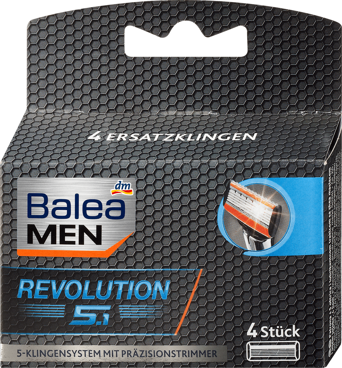 Balea MEN Rasierklingen, Revolution 5.1, 4 St dauerhaft günstig online ...