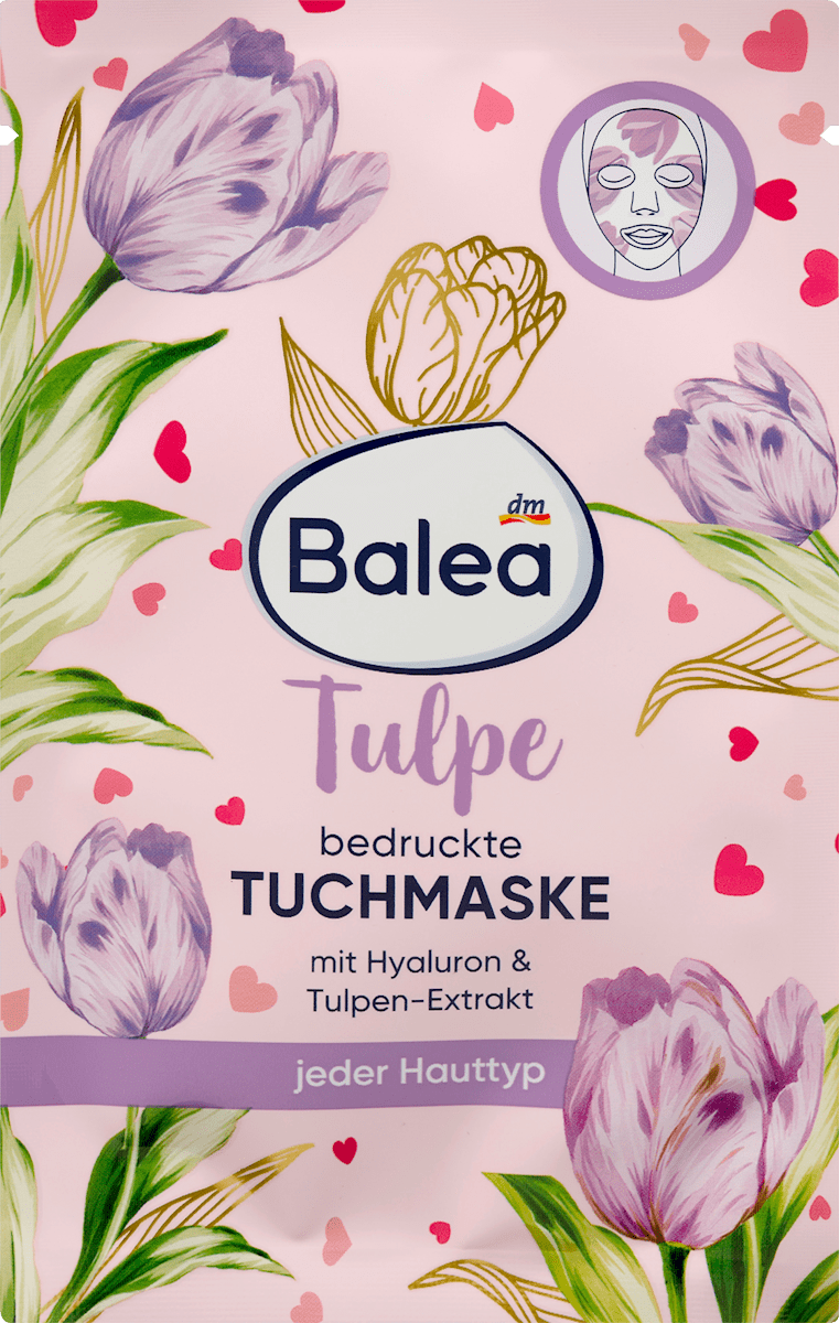 Balea Tuchmaske Tulpe, 1 St dauerhaft günstig online kaufen | dm.de