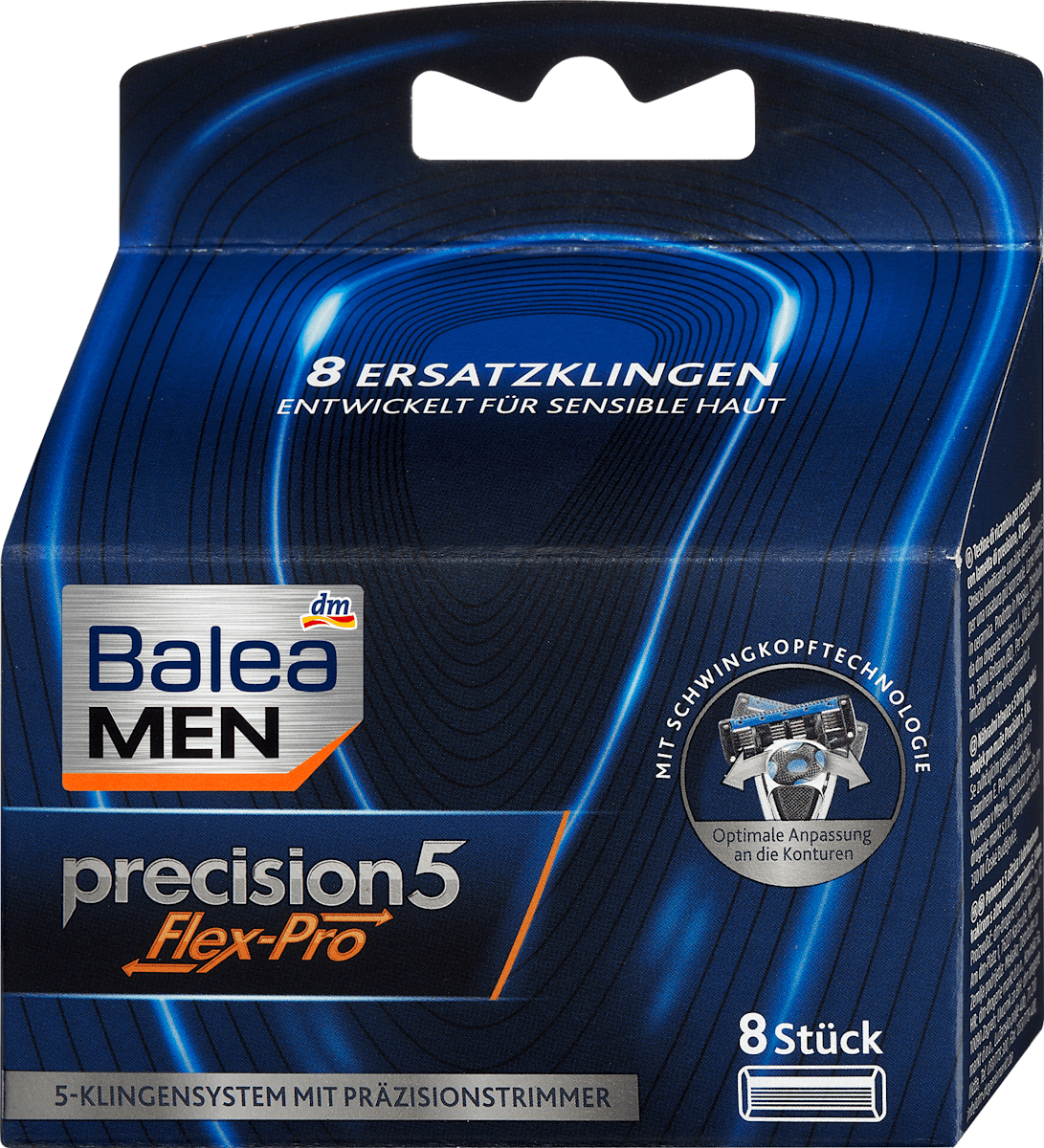 Balea MEN Precision 5 Flex-Pro patrone, 8 kom | dm.rs