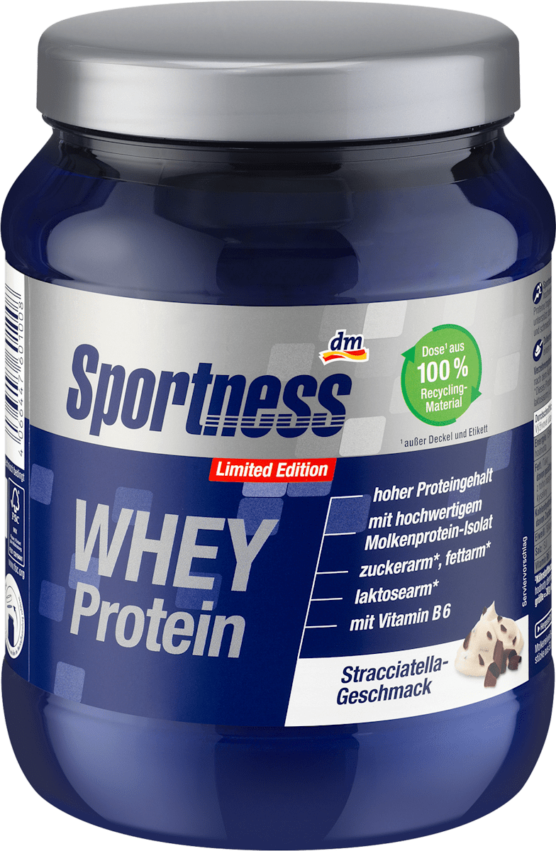 Sportness Whey Protein mit Stracciatella-Geschmack, 450 g | dm.at