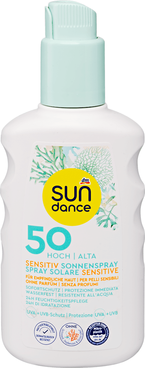 SUNDANCE Spray przeciwsłoneczny Sensitiv SPF 50, 200 ml kupuj w zawsze ...