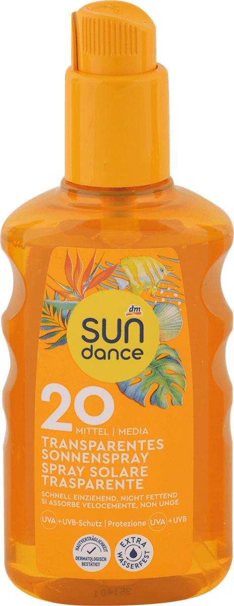 SUNDANCE Transparentni sprej za zaštitu od sunca, SPF 20, 200 ml | dm.rs
