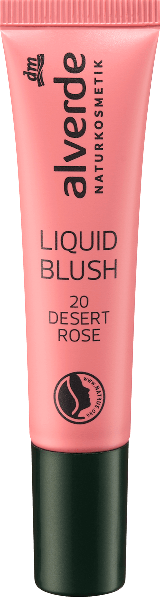 alverde NATURKOSMETIK Blush Liquid Blush 20 Desert Rose, 15 ml ...