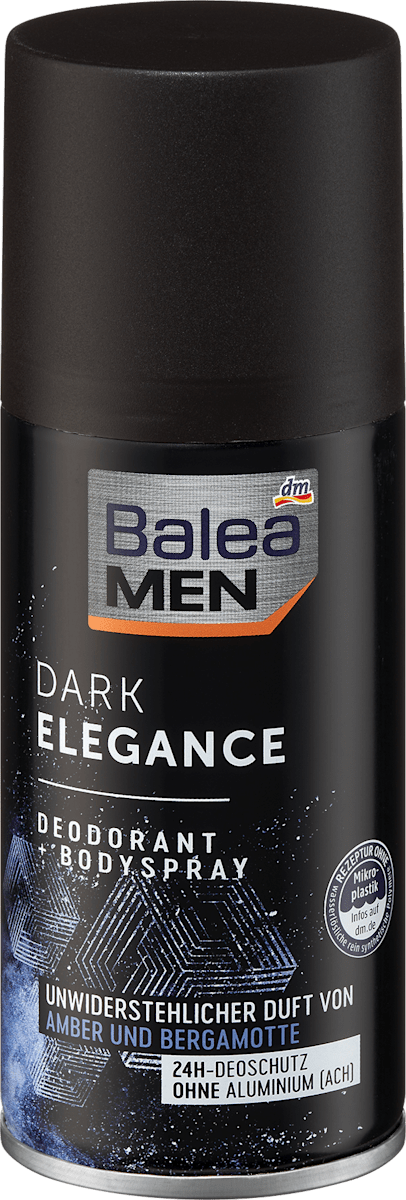 Balea MEN Deodorant spray Dark Elegance, 150 ml | dm.ro