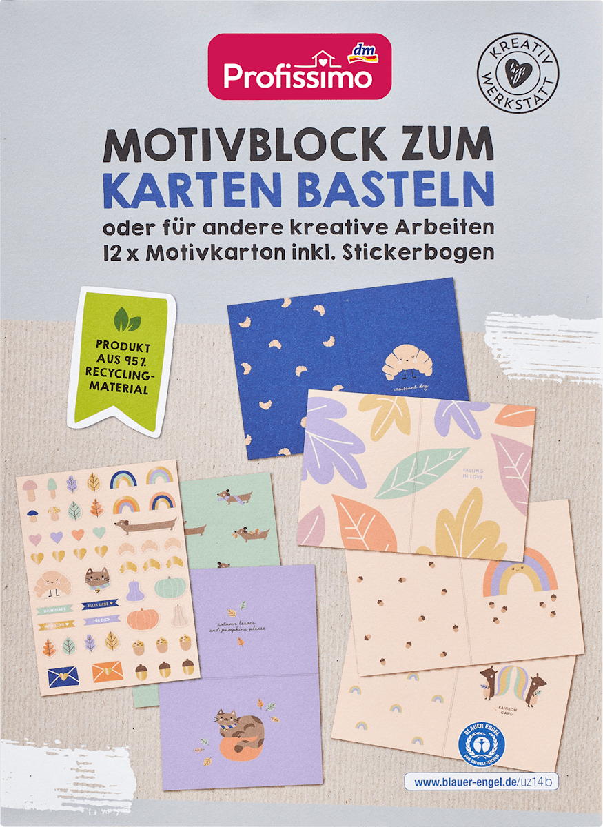 Profissimo Motivblock zum Karten Basteln, 1 St | dm.at