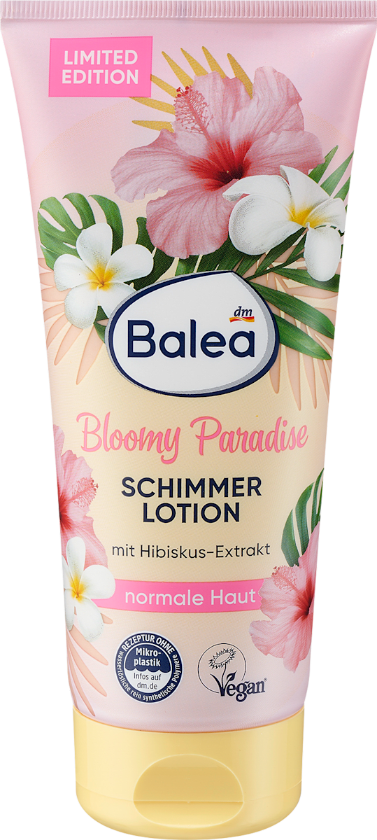 Balea Лосион за тяло с блясък Bloomy Paradise, 200 ml | dm България