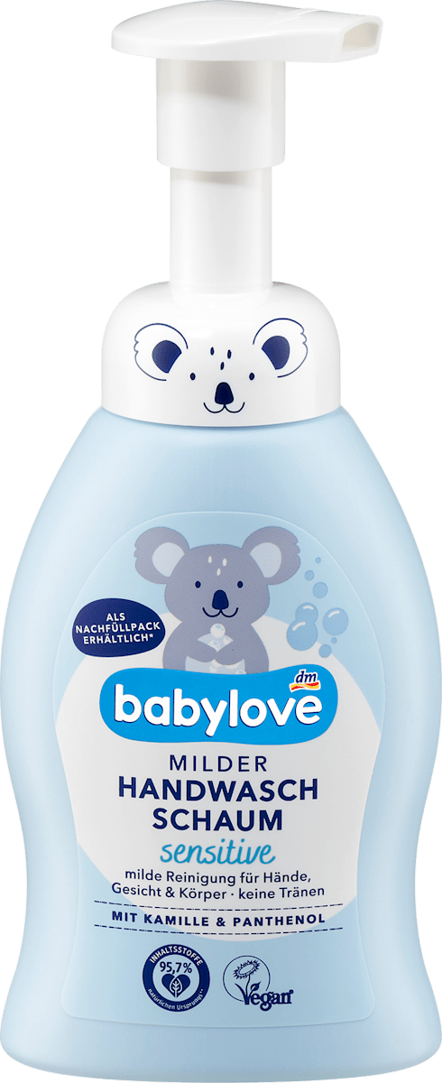 babylove Otroška pena za umivanje rok s kamilico in pantenolom ...