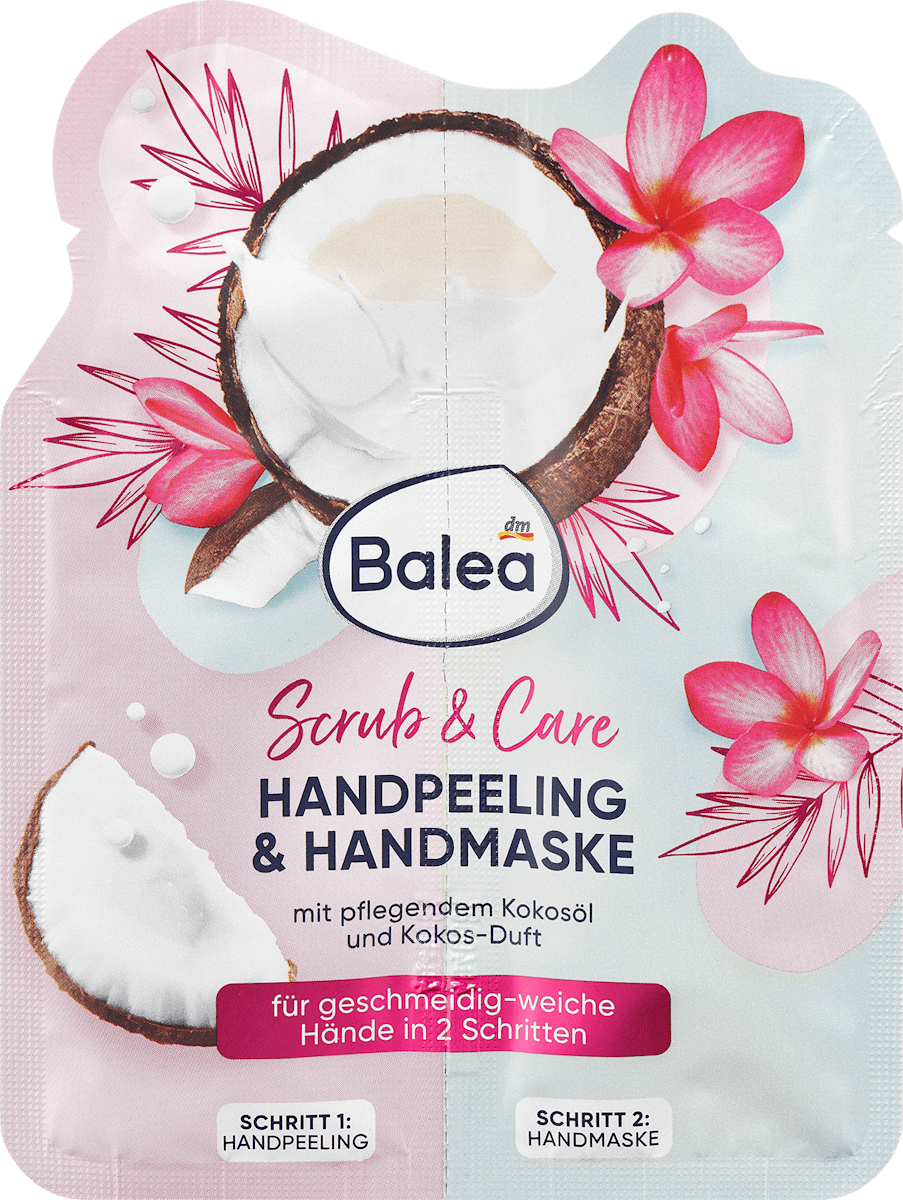 Balea Scrub&Care - piling i maska za ruke, kokos, 20 ml | dm.rs