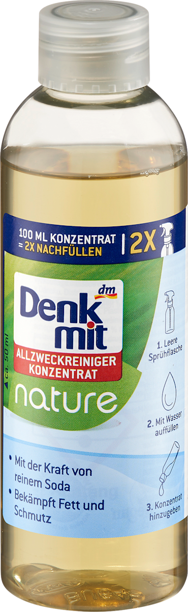 Denkmit nature univerzální čistič koncentrát, 100 ml | dm.cz