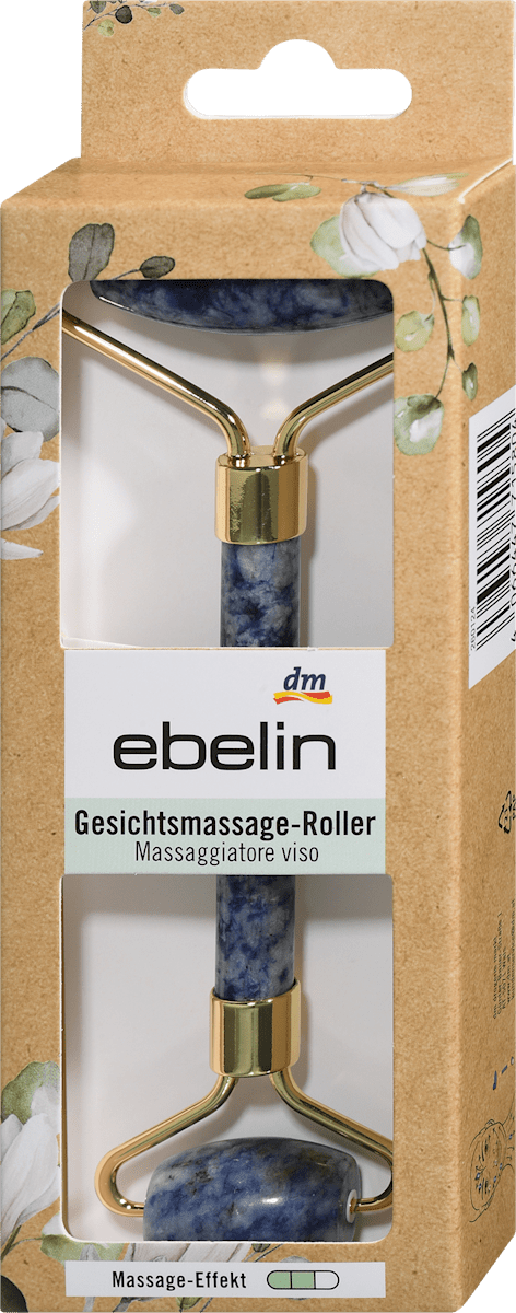 ebelin pleťový masážní roller ze sodalitu, 1 ks | dm.cz