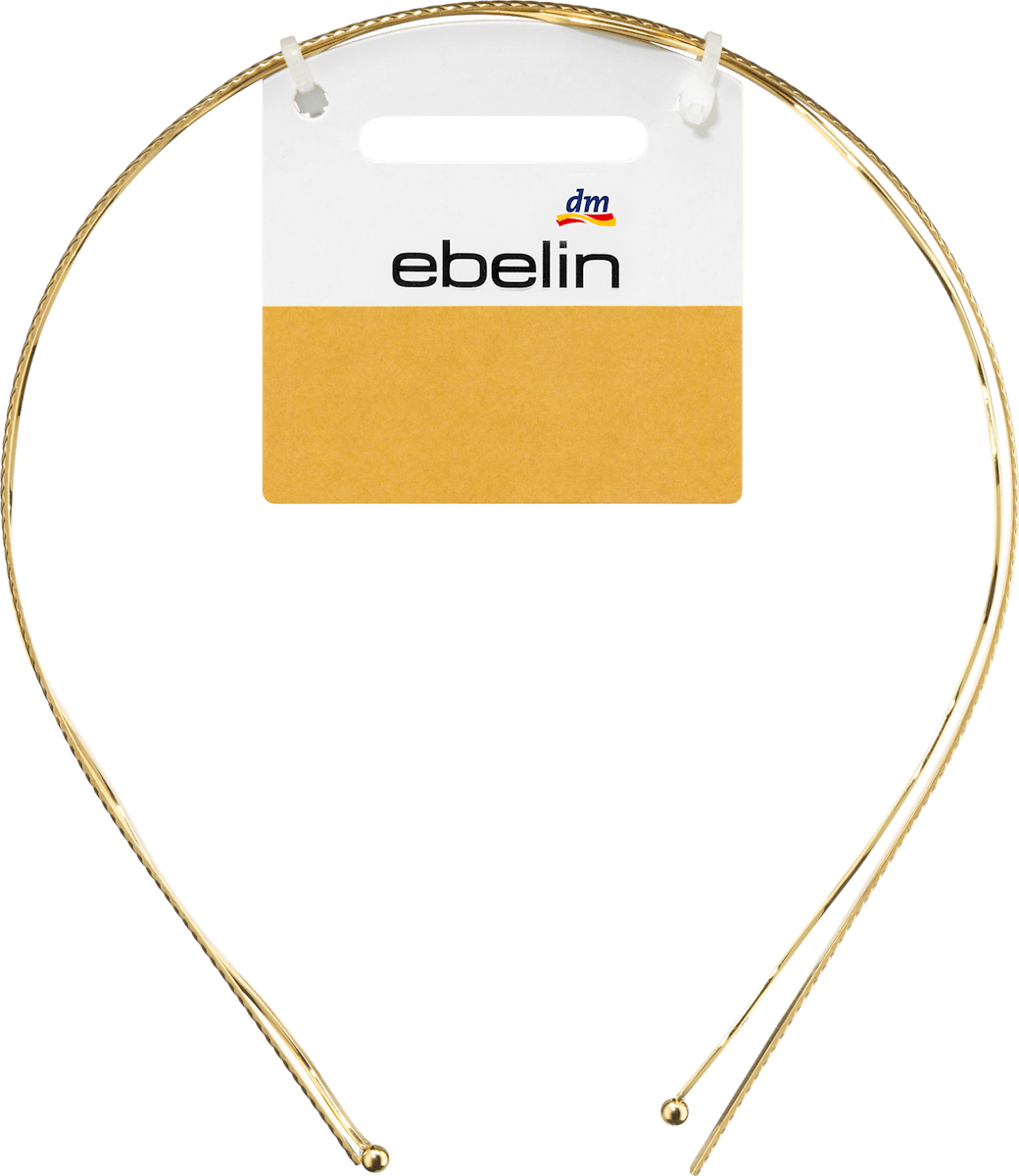 ebelin Haarreifen Gold-Optik, 2 St dauerhaft günstig online kaufen | dm.de