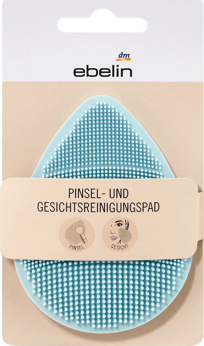 ebelin houbička na čištění štětců a pleti, 1 ks | dm.cz
