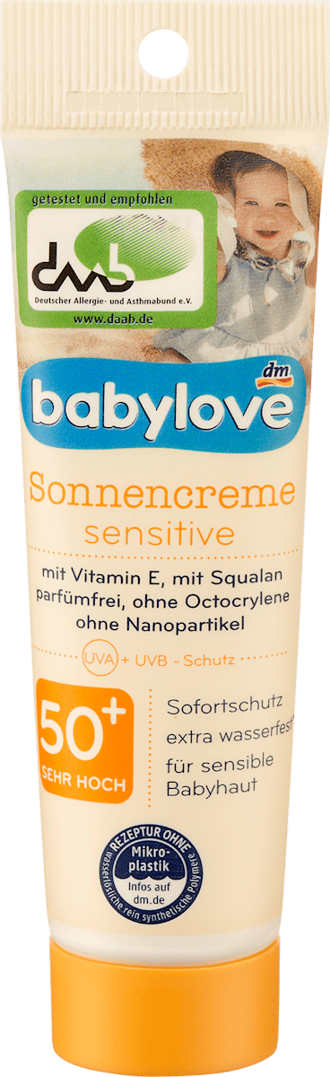 babylove Cremă protecție solară copii, 30 ml | dm.ro