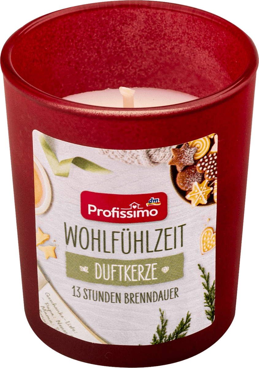 Profissimo Duftkerze im Glas Wohlfühlzeit, 1 St | dm.at