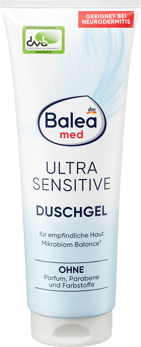 Balea med Ultra Sensitive gel za tuširanje, 250 ml | dm.hr