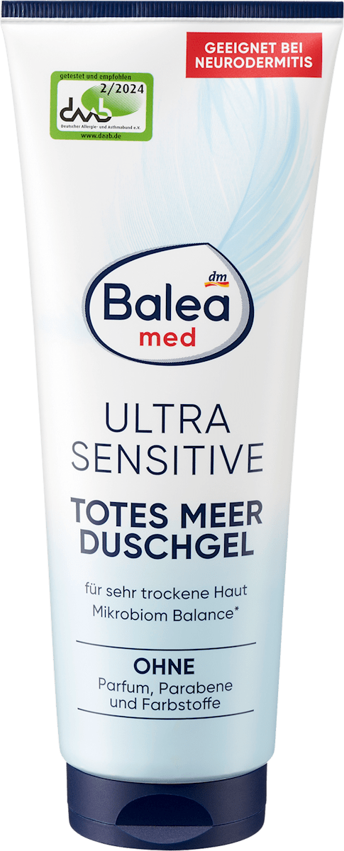 Balea med Gel de duș ultrasensibil Marea Moartă, 250 ml | dm.ro