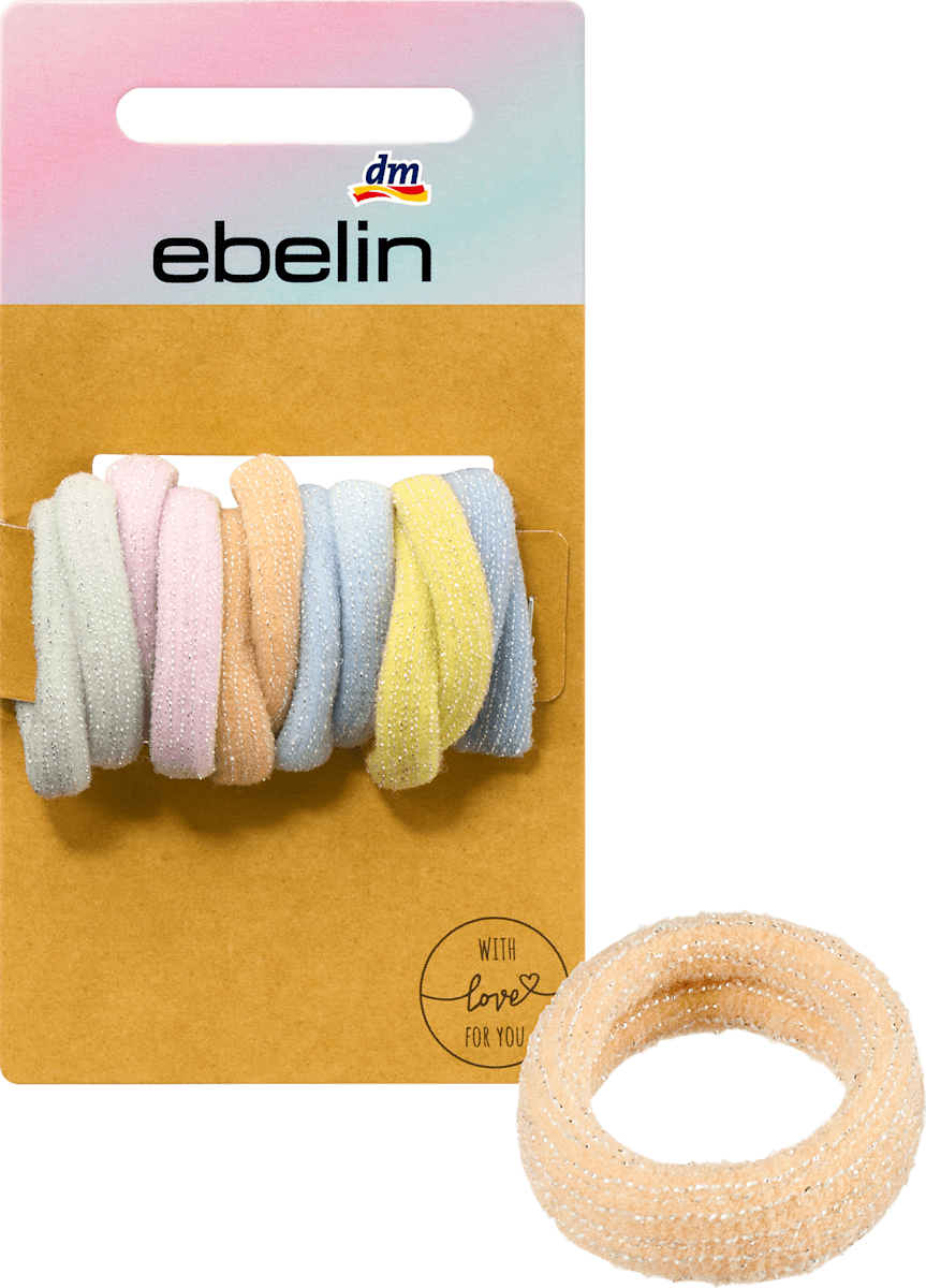 ebelin Haargummis mit Glitzerfaden, 12 St dauerhaft günstig online ...