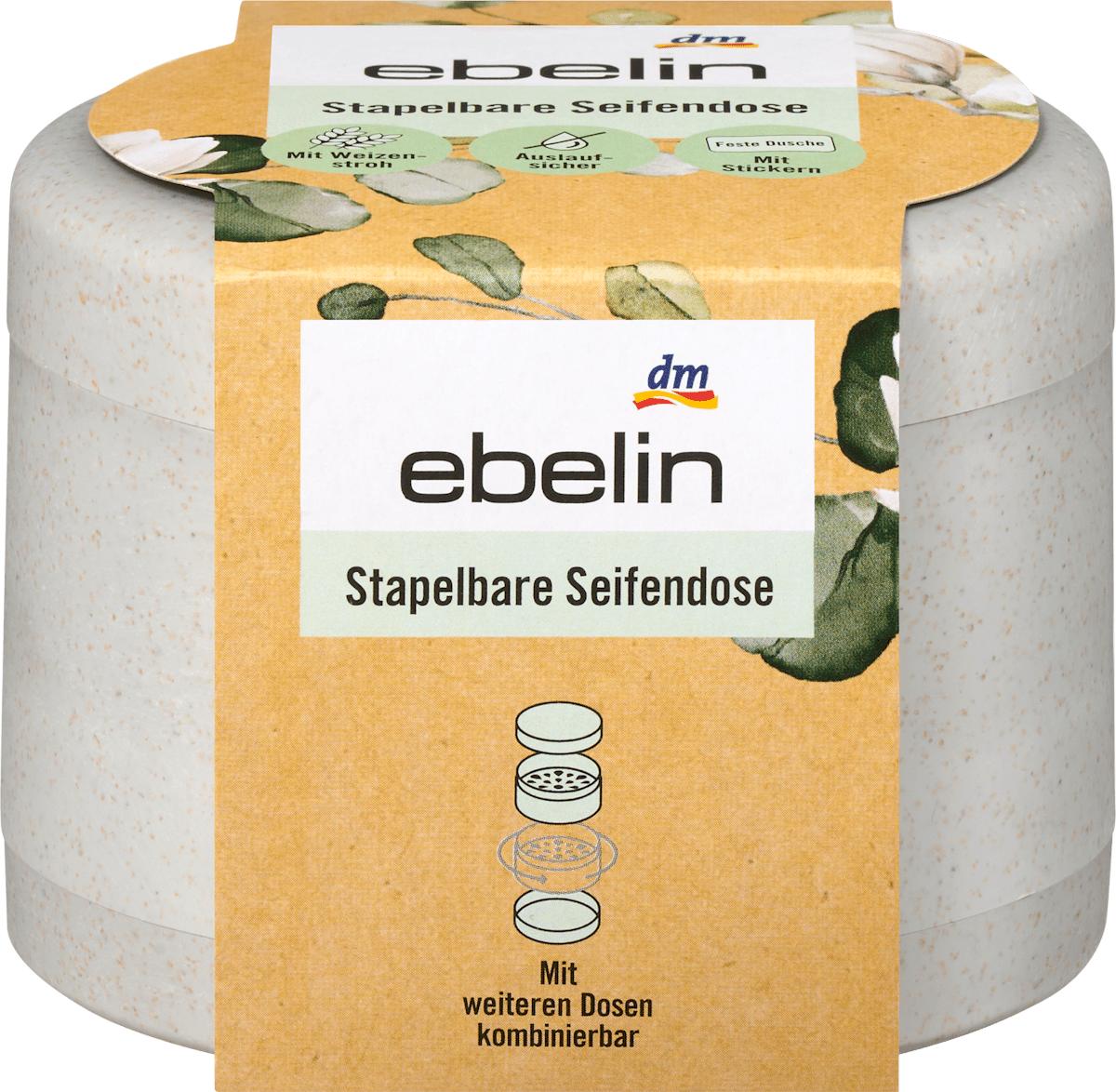 ebelin Posodica za trdo milo, več različic, 1 kos | dm.si