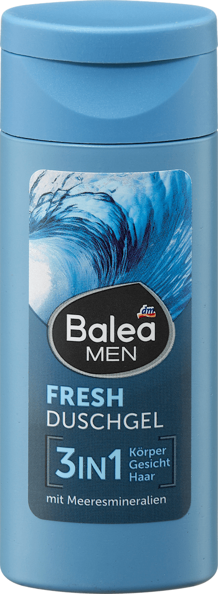 Balea MEN Gel de duș fresh bărbați, 50 ml | dm.ro