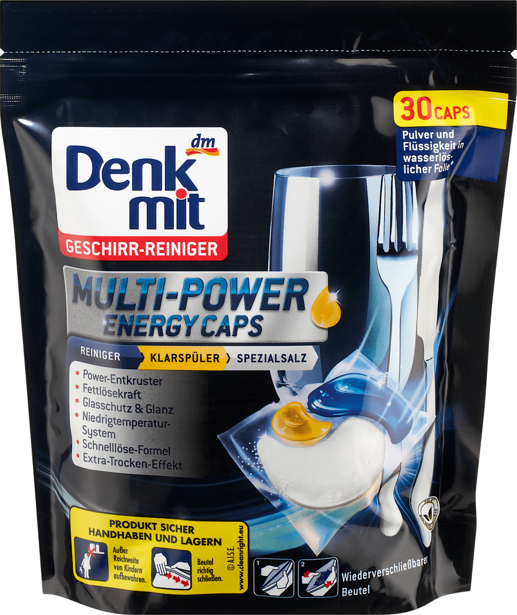 Denkmit Spülmaschinen-Tabs Multi-Power Energy, 30 St dauerhaft günstig ...
