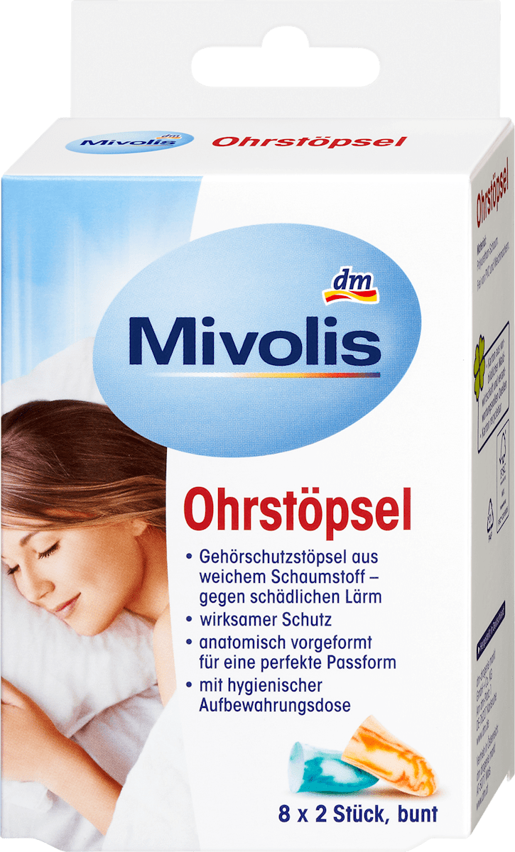 Mivolis Čepići za uši, 16 kom | dm.rs