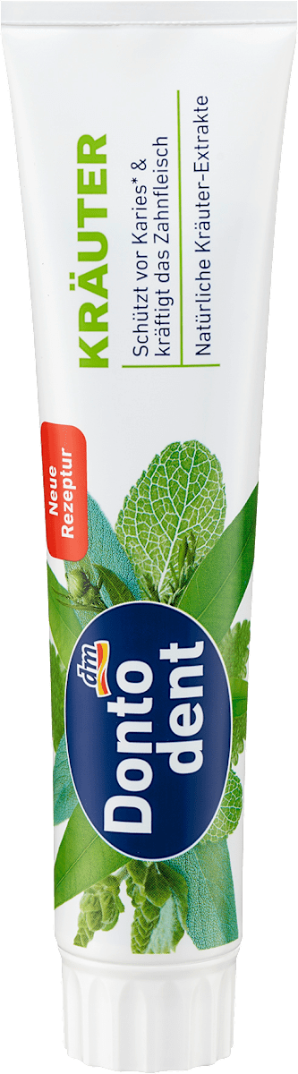 Dontodent Zahnpasta Kräuter, 125 ml | dm.at