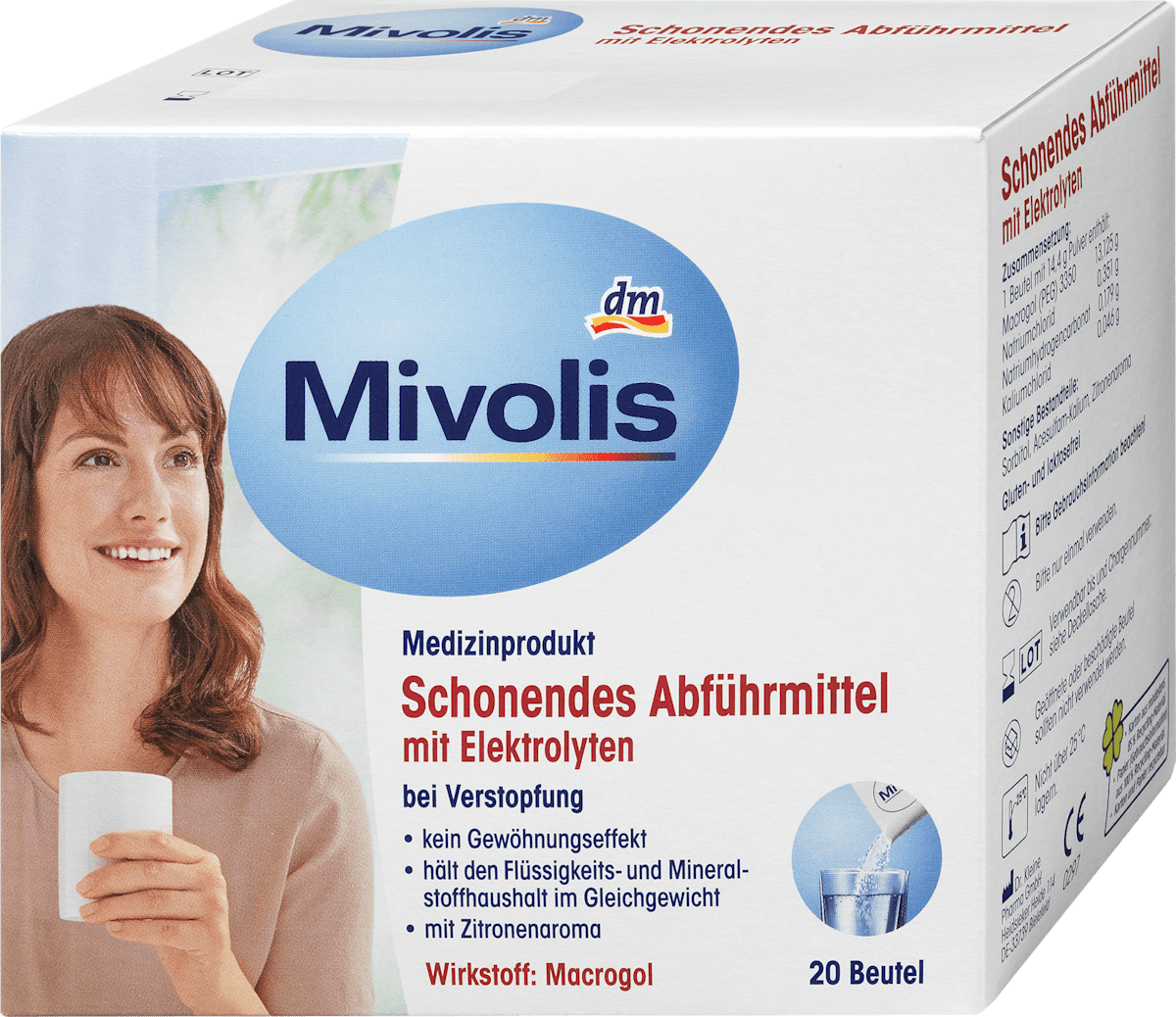 Mivolis šetrné projímadlo, 20 ks | dm.cz