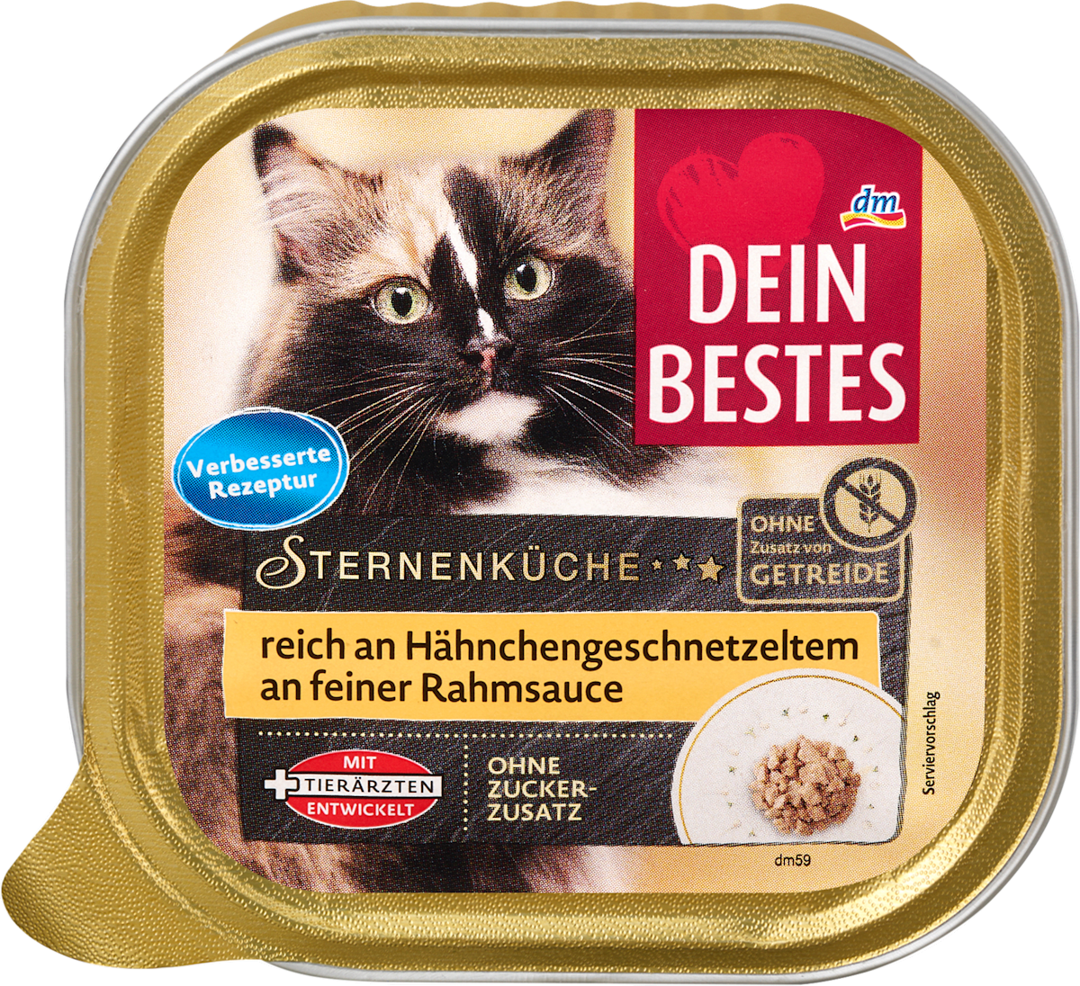 Dein Bestes Hrană umedă pentru pisici adulte cu fâșii de pui în sos de ...