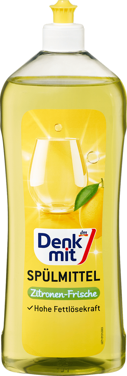 Denkmit Spülmittel Zitronenfrische, 1 l dauerhaft günstig online kaufen ...