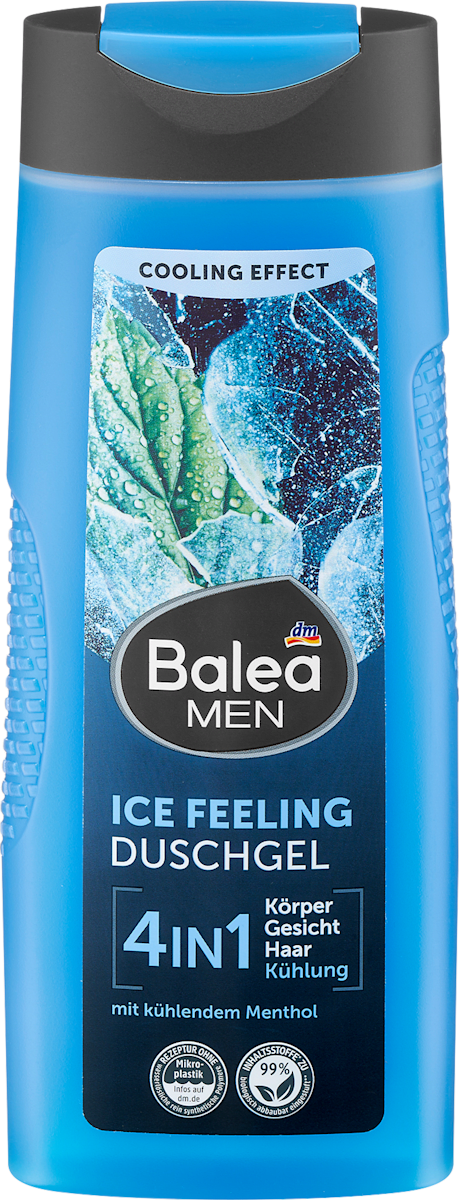 Balea MEN sprchový gel 4 v 1 Ice Feeling, 300 ml | dm.cz