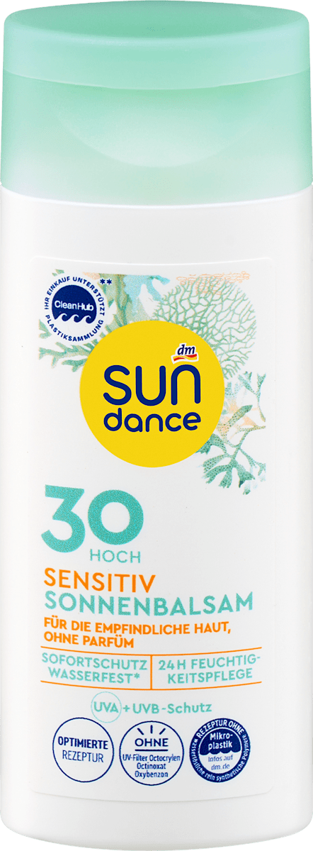 SUNDANCE Sonnenbalsam sensitiv LSF 30 Reisegröße, 50 ml dauerhaft ...