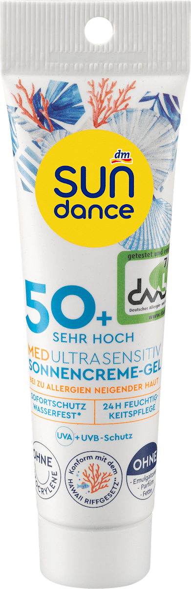 SUNDANCE Med Ultra Sensitiv gel-krema za sunčanje, SPF 50+, 30 ml | dm Bosna i Hercegovina