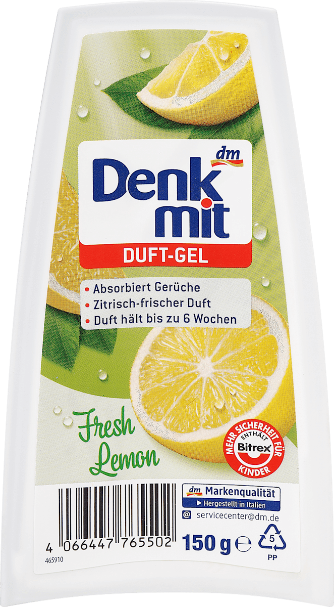 Denkmit Ароматизиращ гел Fresh Lemon, 150 g | dm България