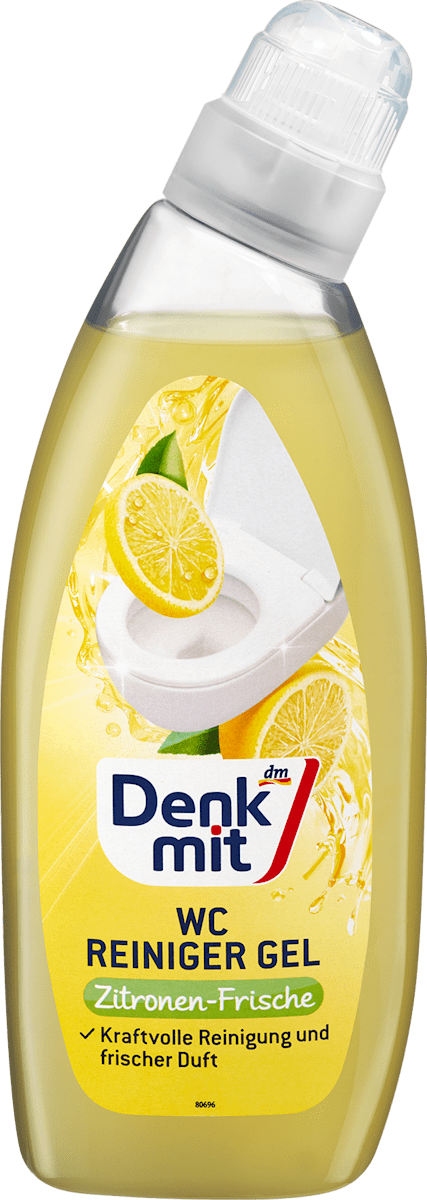 Denkmit Gélový WC čistič citrónová sviežosť, 750 ml | mojadm.sk