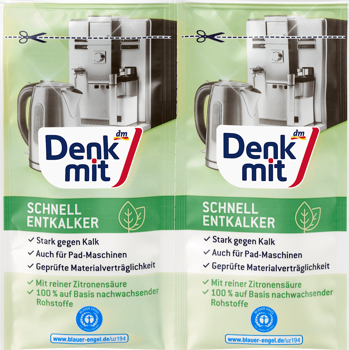 Denkmit Entkalker nat (2x25 g), 50 g dauerhaft günstig online kaufen ...