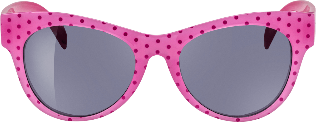 SUNDANCE sluneční brýle dětské růžové s tečkami, 1 ks | dm.cz