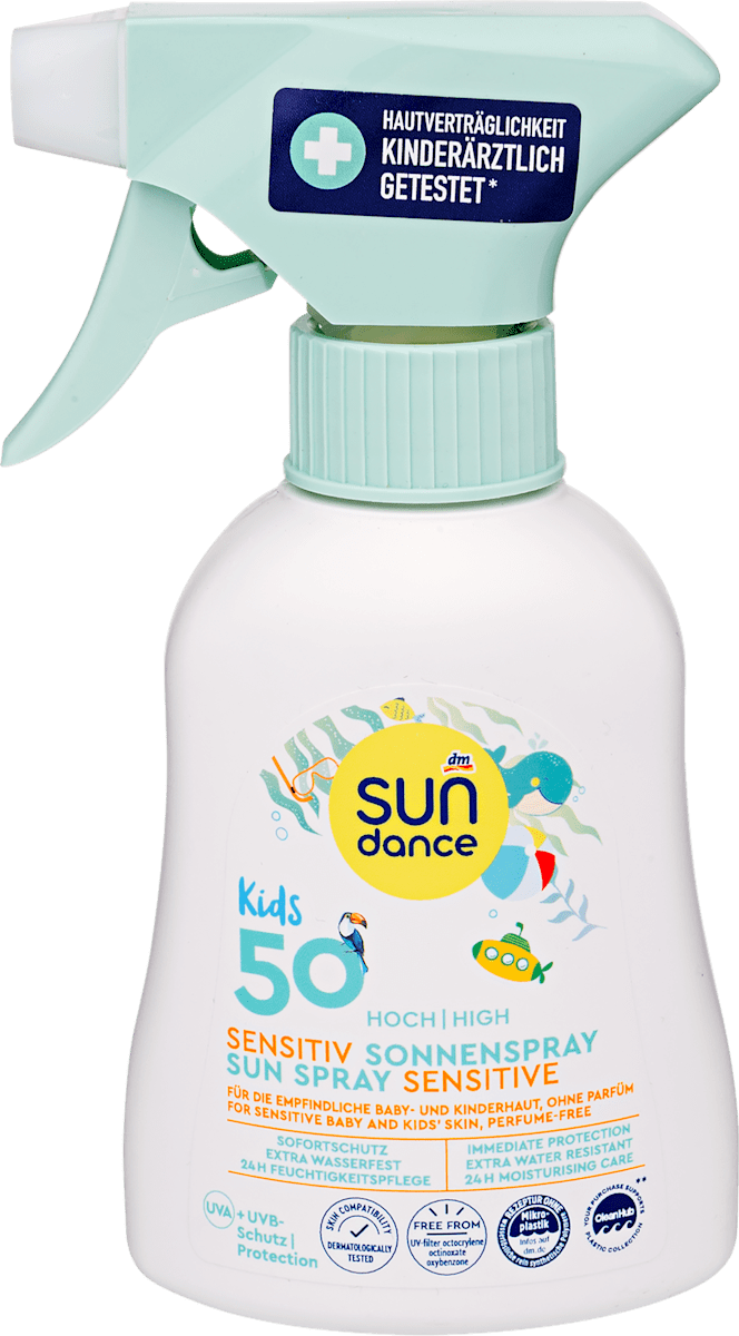 SUNDANCE SENSITIVE Kids dečii sprej za zaštitu od sunca sa visokim faktorom zaštite, SPF50, 200 ...