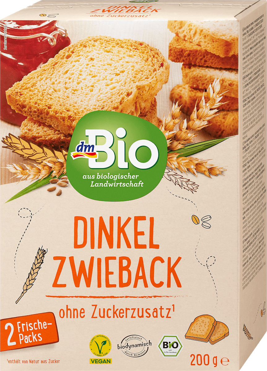 dmBio Dvopek od pira, 200 g | dm.hr