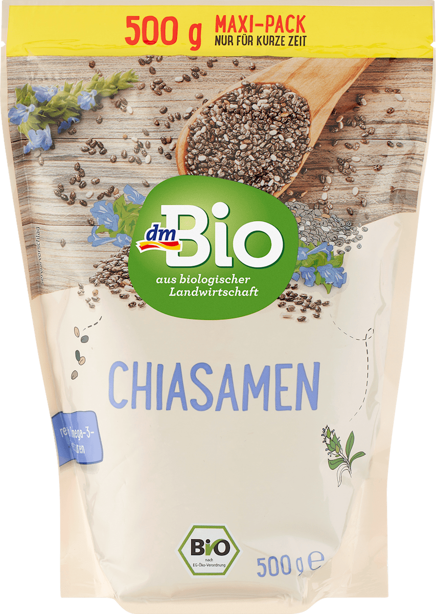 dmBio Chiasamen, 500 g dauerhaft günstig online kaufen | dm.de