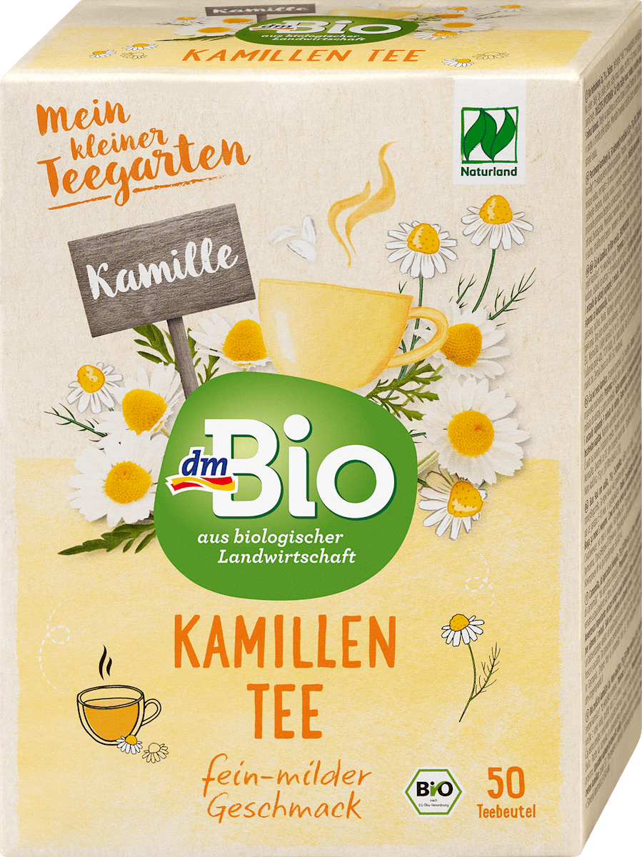 dmBio Kräutertee Kamille (50 Beutel), 75 g dauerhaft günstig online ...