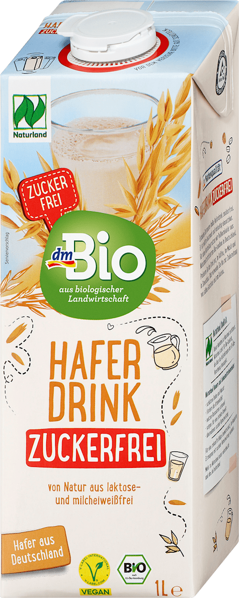 dmBio Haferdrink Zuckerfrei, 1 l dauerhaft günstig online kaufen | dm.de