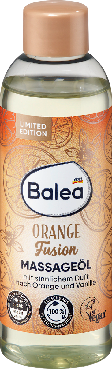 Balea ORANGE Fusion Ulje za masažu, 100 ml | dm.rs