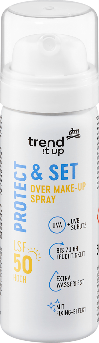 trend !t up Spray solare SPF50 Over Make Up, 50 ml | dm Italia
