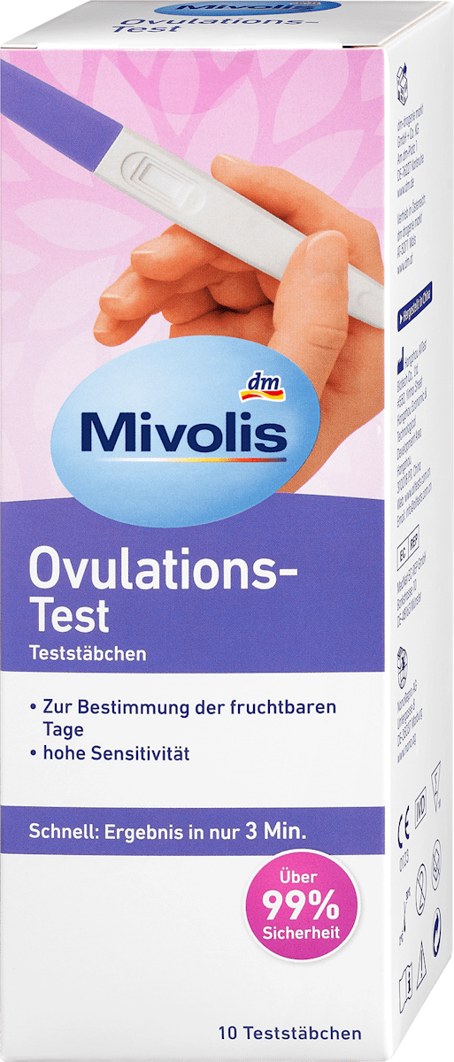 Mivolis Ovulations-Test, 10 St dauerhaft günstig online kaufen | dm.de