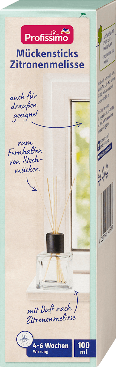 Profissimo Mückensticks Zitronenmelisse, 100 ml dauerhaft günstig online kaufen | dm.de